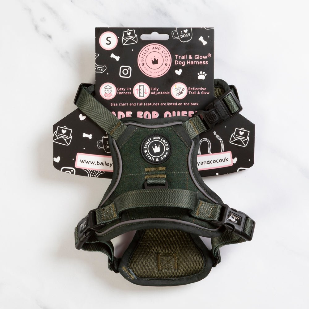 Wholesale Dog Harness UK | Premium Forest Tweed Harnesses – Bailey and ...