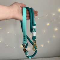Rope Dog Lead COLOUR DROPS® - Ice Teal